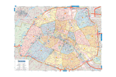 Carte: Plan de Paris | Ulmann